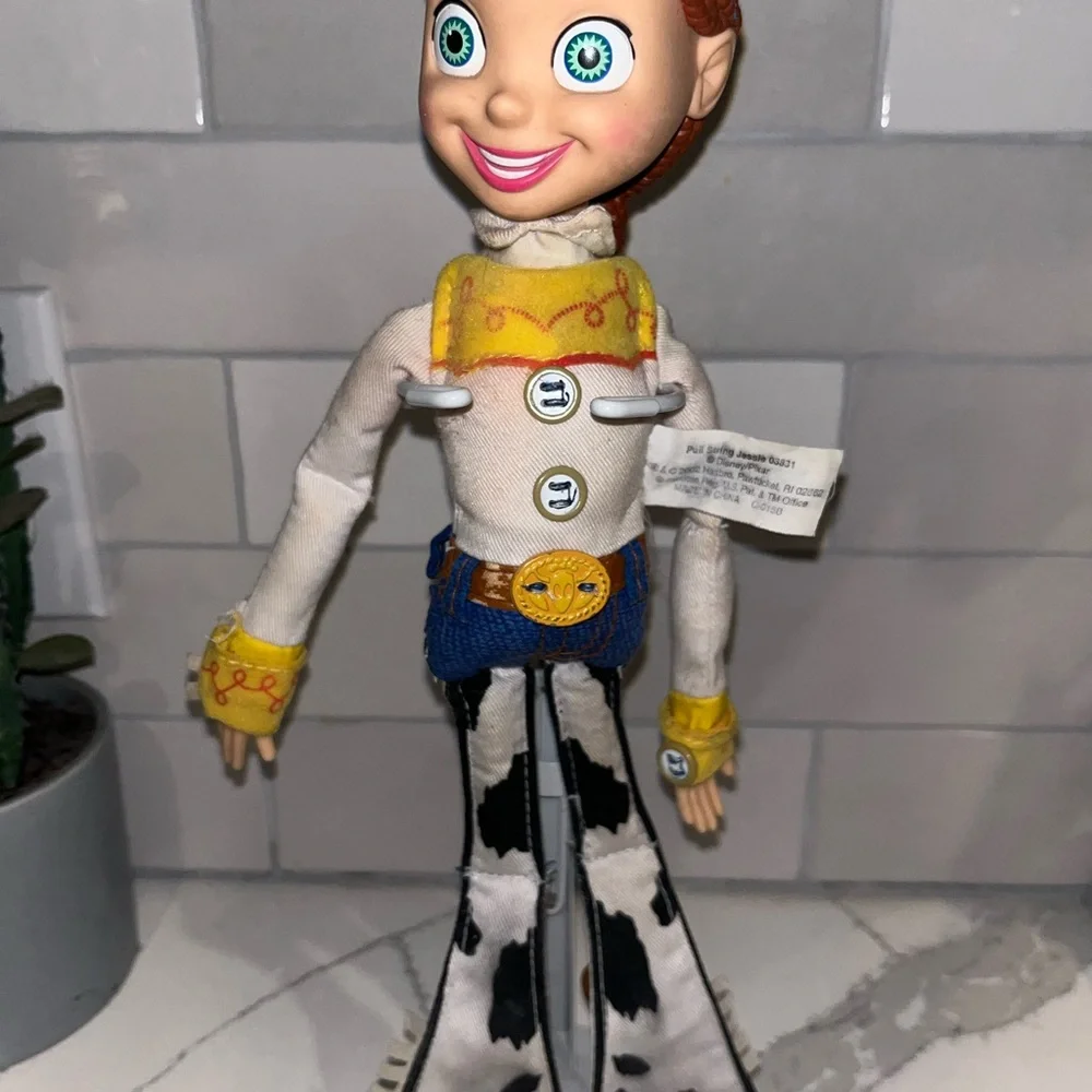 Hasbro | Toys | Disney Pixar Jessie Toy Story Pull String Doll No Hat ...